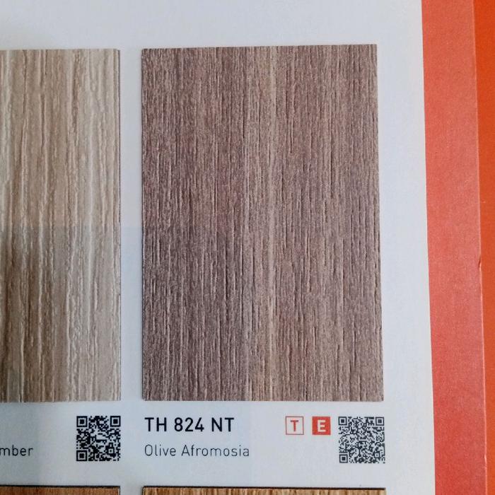 Jual Taco Laminate HPL woodgrain texture - TH 824 NT Olive Afromosia ...