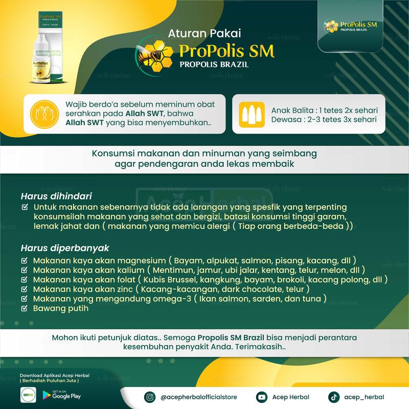 Propolis Untuk Keluhan Telinga Tersumbat Telinga Berdeging Infeksi ...