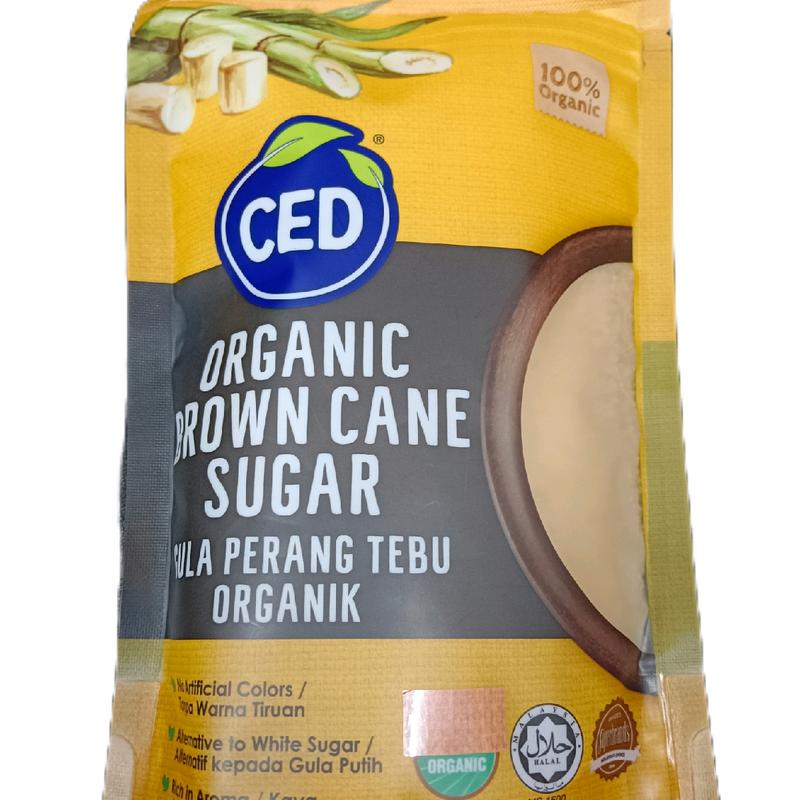 CED ORGANIC NIC BROWN CANE SUGAR 500GM - TikTok Shop Malaysia