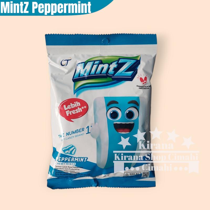 Permen MintZ PEPPERMINT 110g Chewy Mints - Shop | Tokopedia