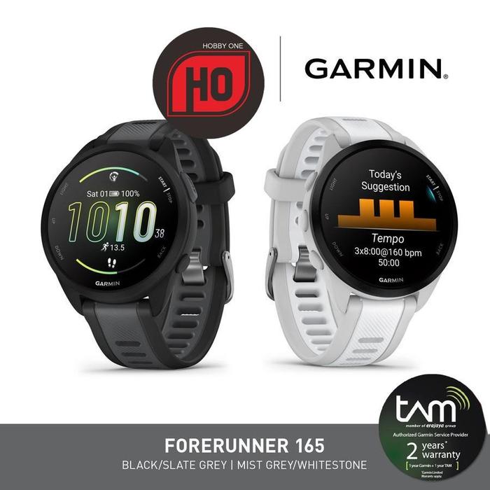 Promo Garmin Forerunner 165 - GPS Running Watch Heart Rate Monitor ...
