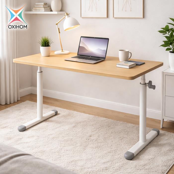 Promo Oxihom Meja Komputer Naik Turun Adjustable Standing Desk Meja ...
