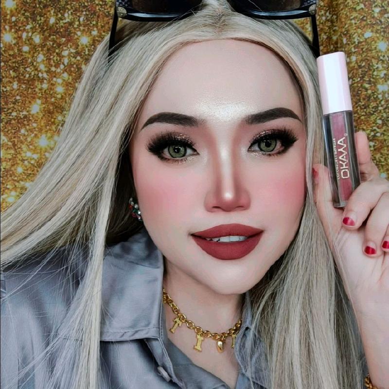 OKAYA LIPMATTE 2024 colour stay and long lasting - TikTok Shop Malaysia