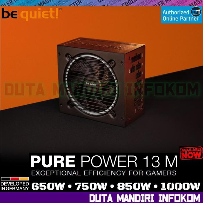 Promo be quiet! PURE POWER 13 M 650W 750W 850W 1000W - High Performance ...