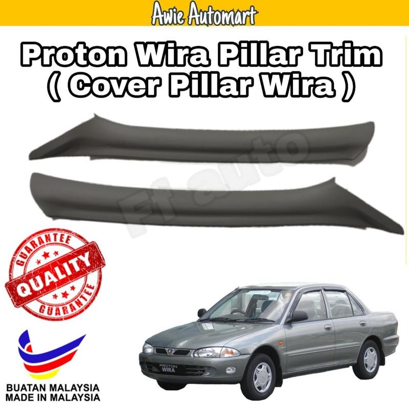 Proton Wira Front Pillar Trim (GREY)-Cover Pillar Depan Wira - TikTok ...