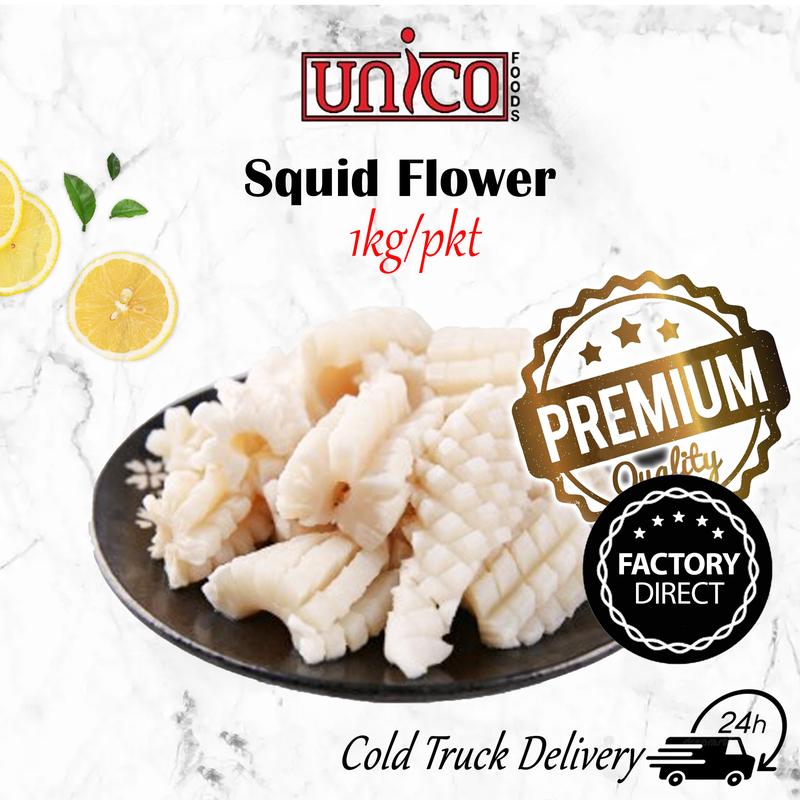 Squid Flower ( 1kg /pkt ) - TikTok Shop Singapore