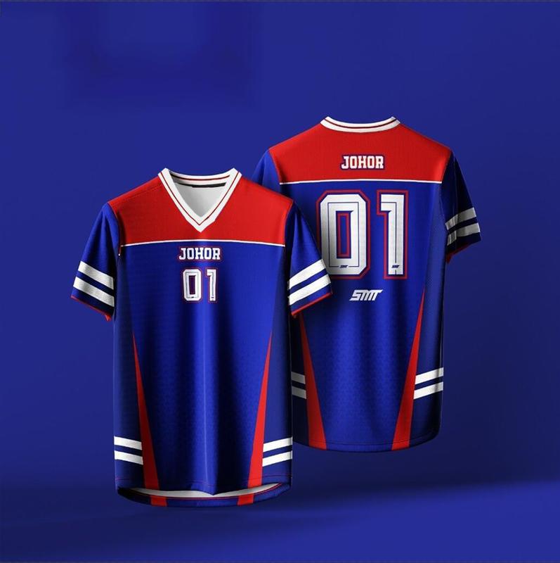 Jersi NFL Edisi Negeri 2024, Bersaiz Besar, Bahan Lycra Premium ...
