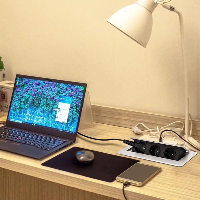 Jual Stop Kontak Meja Meeting Tanam 3 Soket Pop-Up 3Lubang Desktop ...