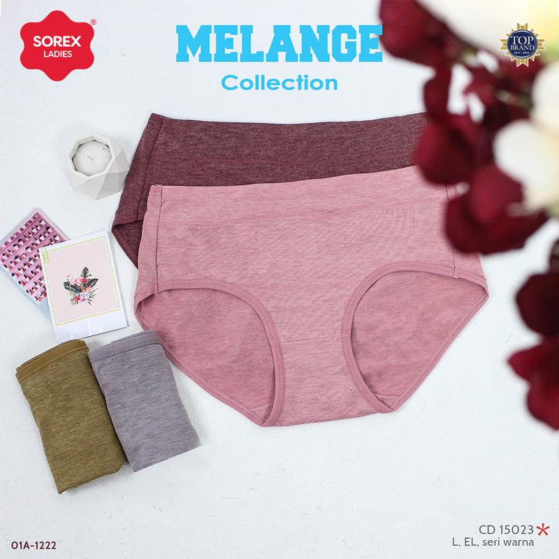 Sorex CD Basic Midi Wanita Melange Collection 15023 Celana Dalam - Shop ...