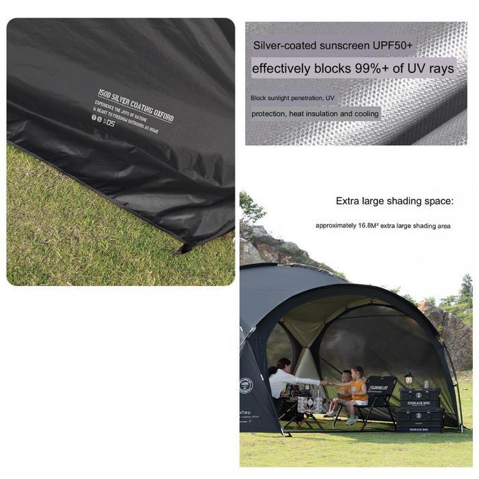 Tenda Dome Shinetrip 8-10P A470 Camping Dome Tent Canopy Outdoor Viral ...