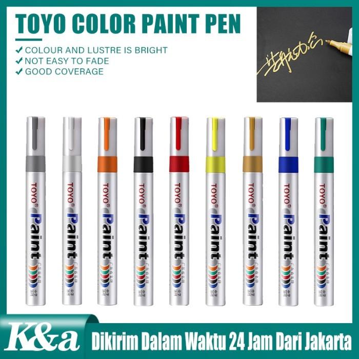 SPIDOL BAN TOYO ORIGINAL 100% Paint Marker Toyo Original Spidol - Shop ...