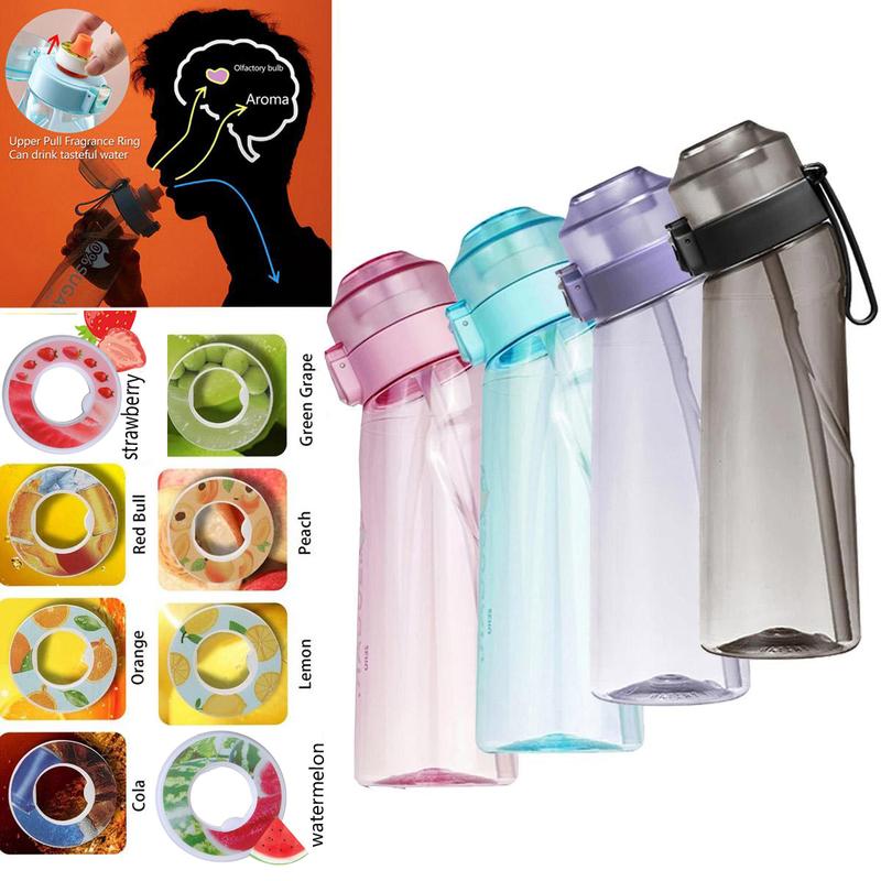 Botol air berperisa, 650ml, bau baharu, botol air beraroma aktif ...