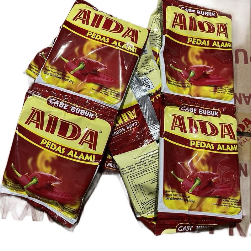 Aida bubuk cabe 25 gr 1 renceng isi 10 pcs Powder - Shop | Tokopedia