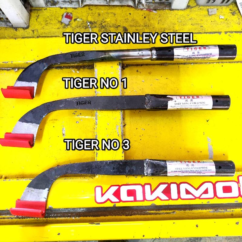 PISAU TOREH GETAH CAP TIGER STAINLEY STEEL DAN BIASA - TikTok Shop Malaysia