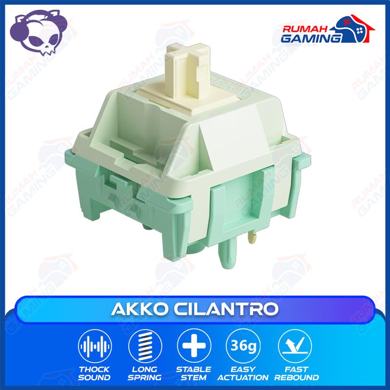 AKKO CILANTRO - 5 PIN - 36g - PCB Mount - Tactile - Switch - - Shop | Tokopedia