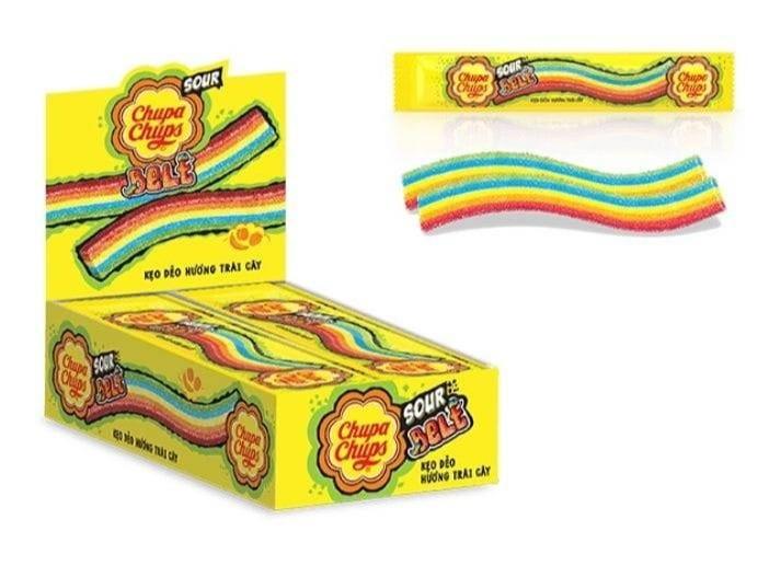 Chupa Chups Sour Belt(1box/24belts/7g)Candy Food Snacks - TikTok Shop ...