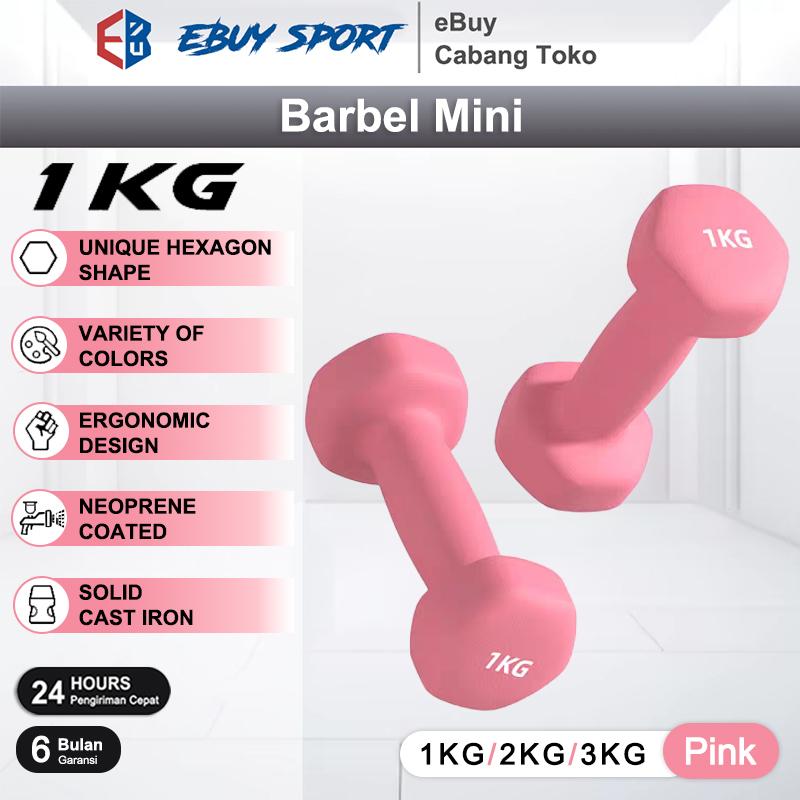 DUMBBELL 1KG - Alat Bulking di Rumah untuk Pembentukan Otot Lengan ...