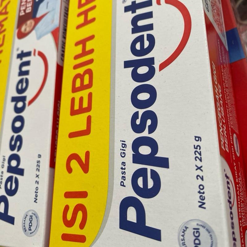 VALUE PACK PEPSODENT {BELI 1 GRATIS 1} 2pcs X 225g [Dalam satu kemasan ...