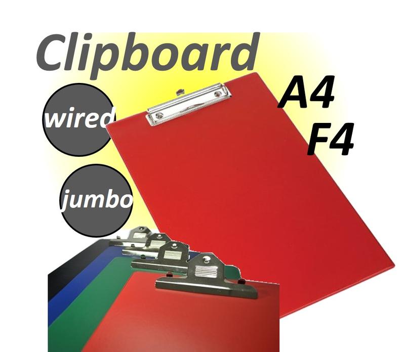 Lion A4 / F4 PP Wired / Jumbo Clip Board Clipboard Folder - TikTok Shop ...