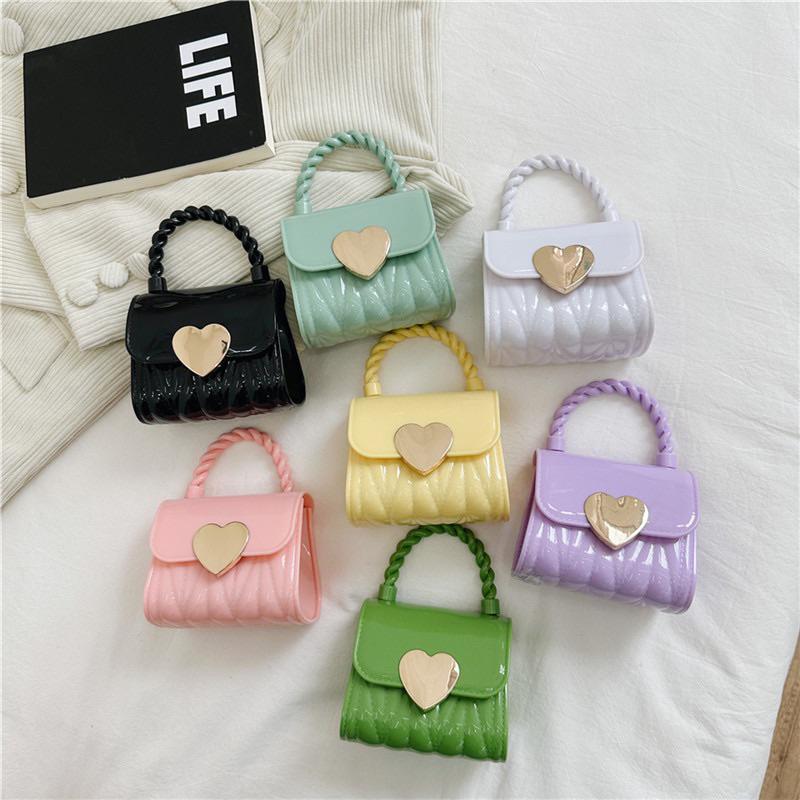 Jelly Girls Bag Kids Love Heart - TikTok Shop Malaysia