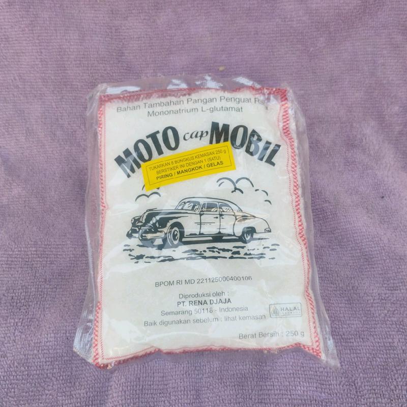 Penyedap Rasa Moto Cap Mobil 250 Gram - Shop | Tokopedia
