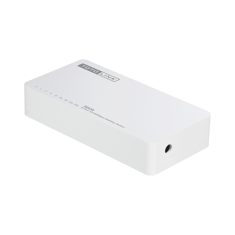 TOTOLINK S808 Switch Hub 8 Port 10/100Mbps Fast Ethernet - Shop | Tokopedia