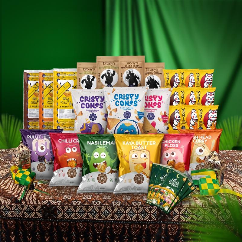 The Kettle Gourmet Rumah Terbuka Raya Variety Snack Gift Set - TikTok ...