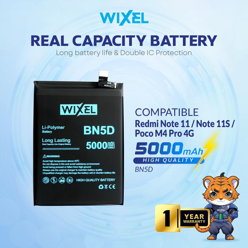 WIXEL Baterai BN5D Compatible for Poco M4 Pro 4G / Redmi Not - Shop ...