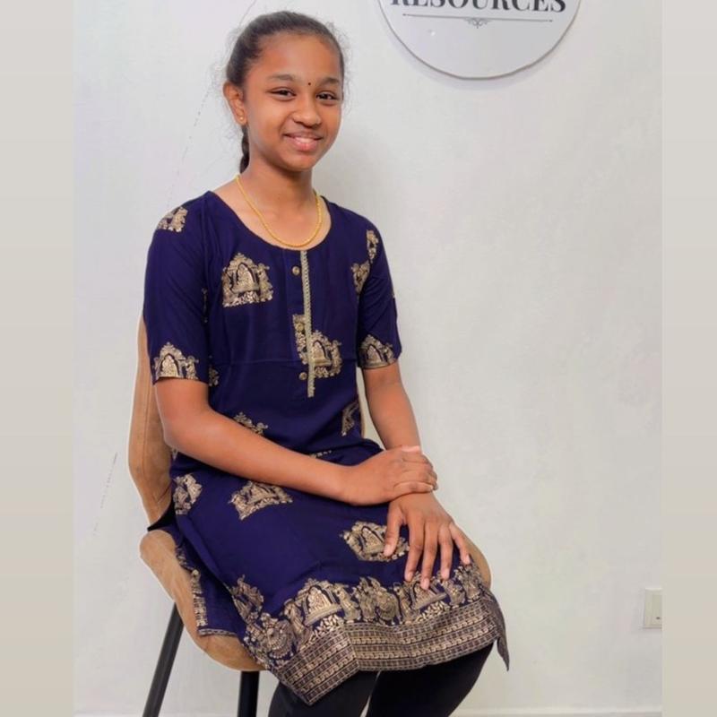 Anushiyaa kids premium pallaku (Tops Only) - TikTok Shop Malaysia