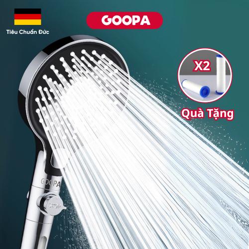 Vòi sen tăng áp GOOPA 3 chế độ phun nước, kích thước lớn 130mm ...