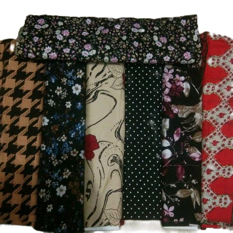 Potongan Motif Katun Rayon Ukuran 1mtr Harga 16 k Per Potong. - Shop ...