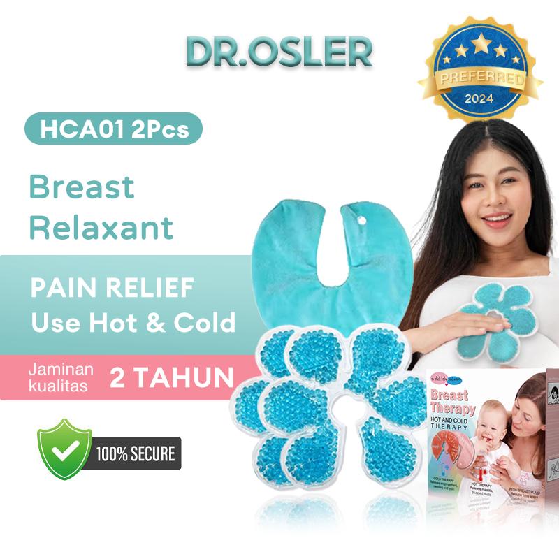 Dr.osler 2Pcs Breast Pad Breast Relaxant Penampung Kompres Plastik ...