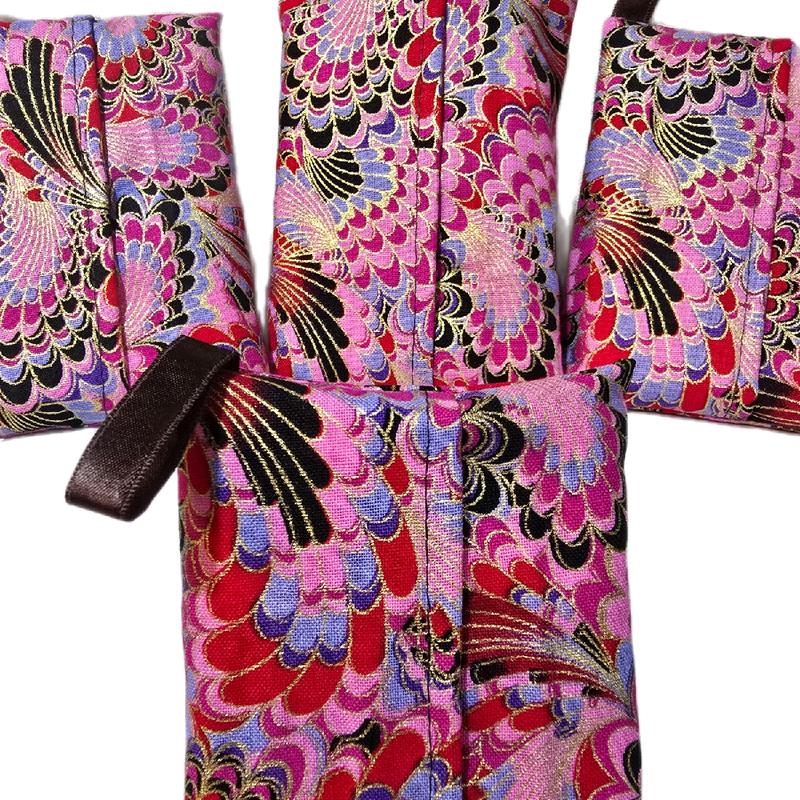 Japanese pink phoenix tissue pouch - TikTok Shop Singapore