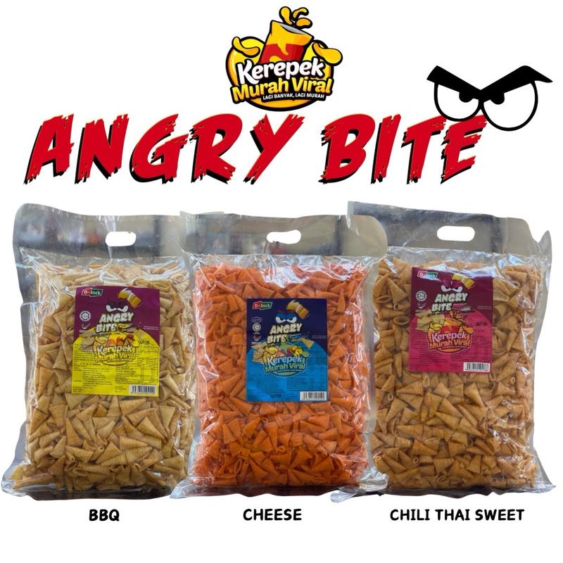 ANGRY BITE SNEK BERPERISA BBQ CHEESE CHILI THAI CHICKEN 1KG - TikTok ...