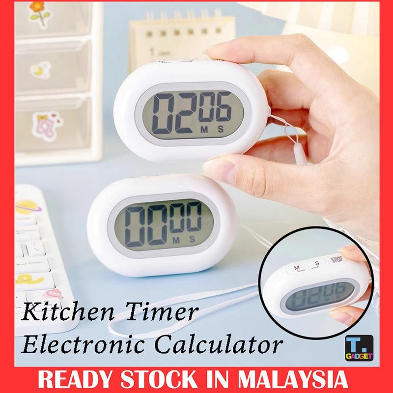 Kitchen Magnetic Digital Timer Electronic Calculator Count U - TikTok ...