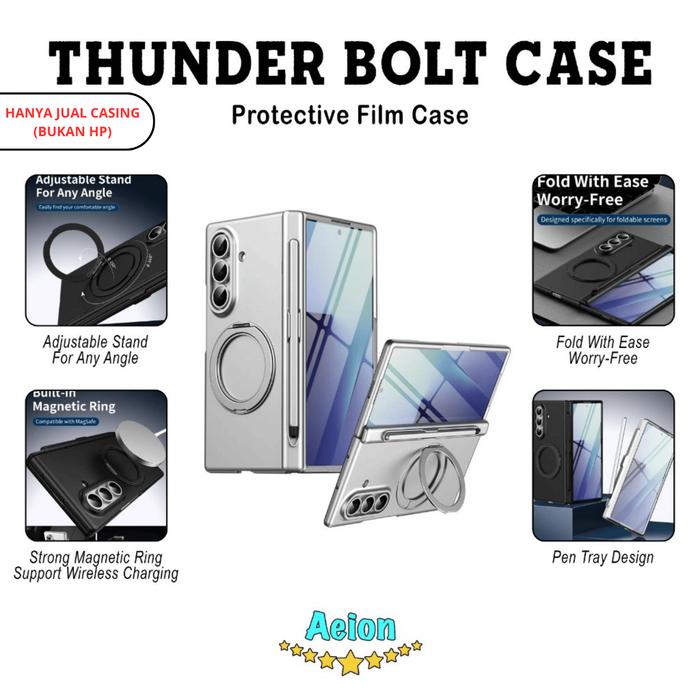 Promo THUNDERBOLT MAGNETICCASE FOR GALAXY Z FOLD 7 Z FOLD 6 Z FOLD 5 ...