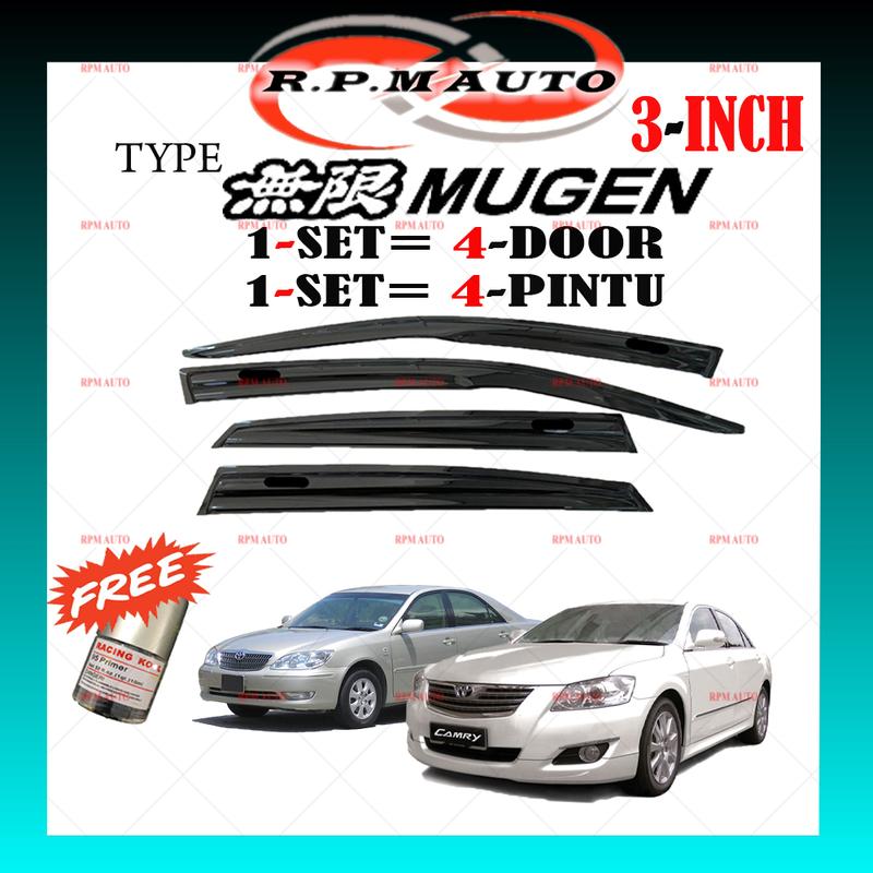 (4 PCS) Air Press Camry 2005 Window Tingkap kereta Door Viso - TikTok ...