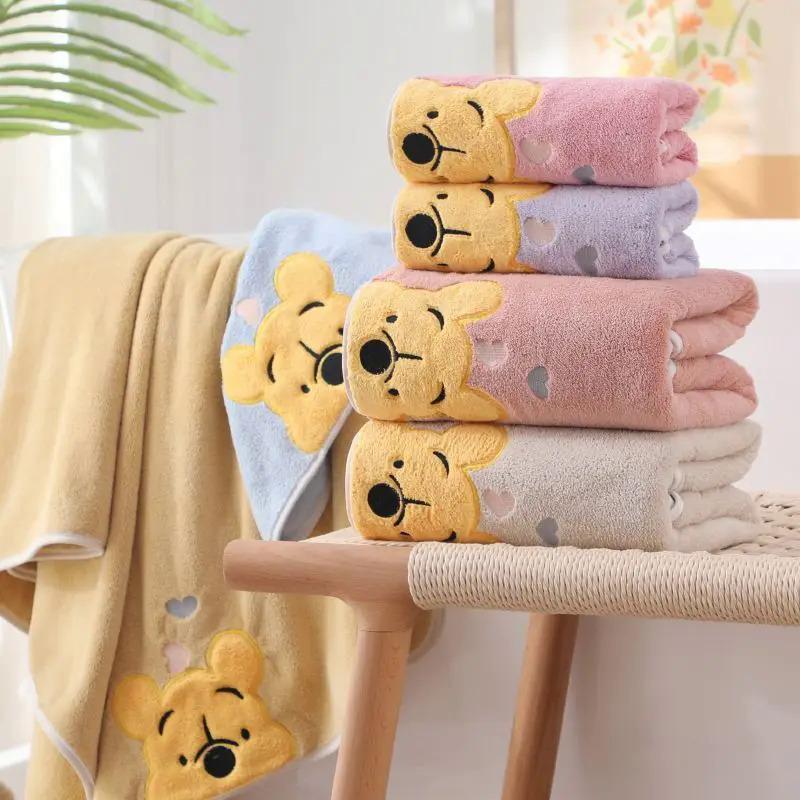 Set Tuala Mandi, Baldu Karang Tebal, Rekaan Beruang Pooh Bersulam ...