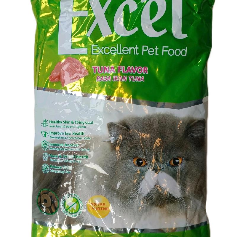 EXCEL Hijau Pakan Kucing bentuk Donat - Shop | Tokopedia