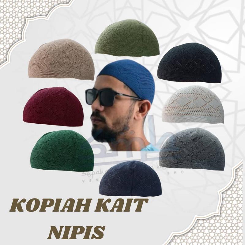 (MTL) Kopiah Kait Nipis Dewasa / Kopiah Viral dari Turkey - TikTok Shop ...