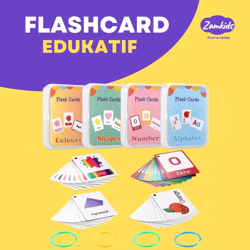 MAINAN EDUKASI KARTU FLASHCARD FLASH CARD ANAK BALITA - Shop | Tokopedia