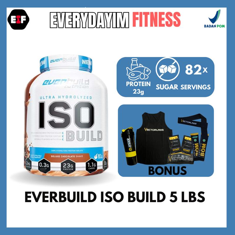 EVERBUILD ISO BUILD 5 LB 5 LBS - 2.270 GR 2.27 KG - WHEY PROTEIN - Shop ...