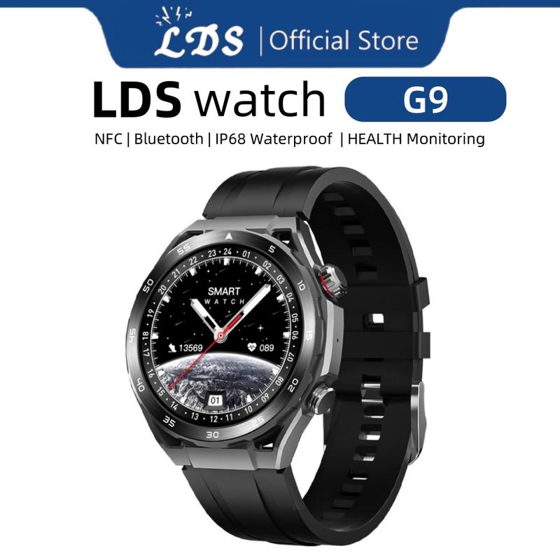 LDS Smartwatch G9 Pro Compass 100+ Sport Modes Jam Running Pria Pace ...