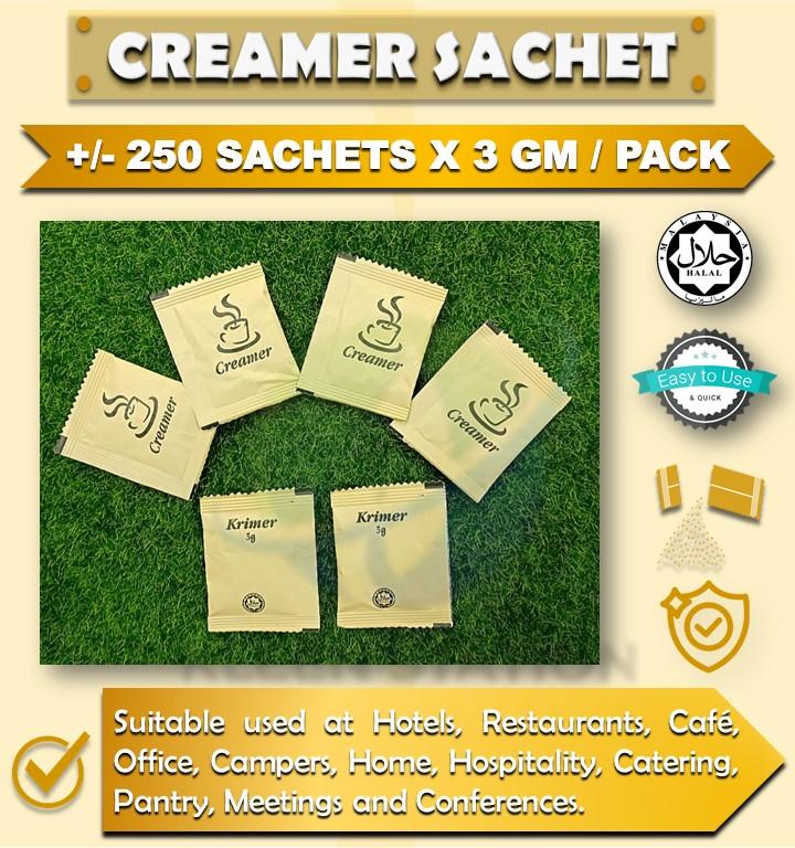 Creamer Sachet (3gm X 250 Sachet) / HALAL Logo / Individual - TikTok ...