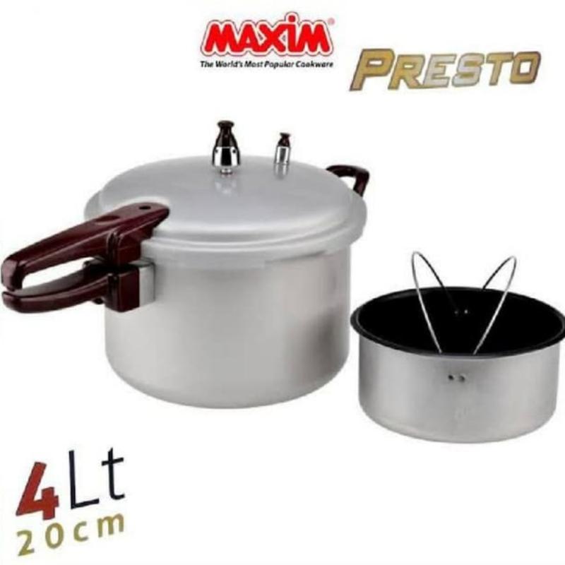 Maxim Presto Pressure Cooker 20 cm 4 L - Shop | Tokopedia