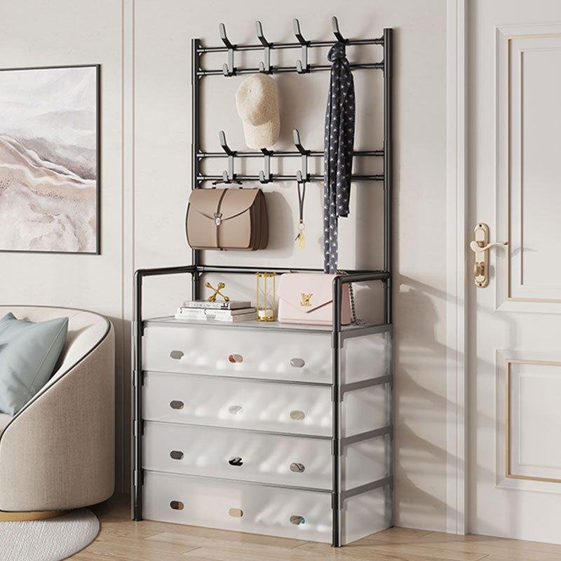 Shoe rack simple multi-layer dust-proof storage shoe cabinet - TikTok ...