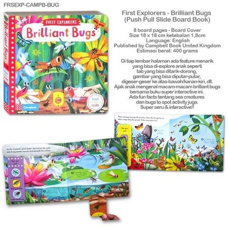 Buku Campbell First Explorers Push Pull Slide Imported Book Children ...