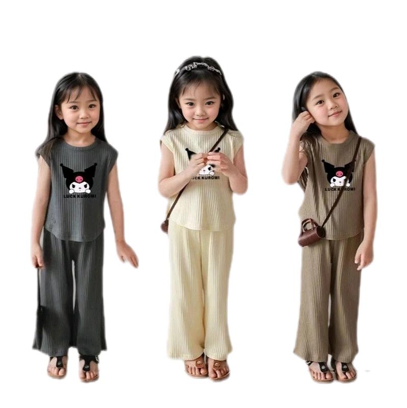 Kids Girl Sets Summer Korean Style Baju Jalan Budak Perempuan - TikTok ...