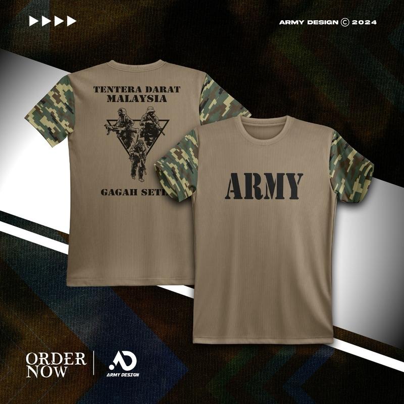 T SHIRT JUNIOR ARMY LDR MICROFIBER KIDS - TikTok Shop Malaysia