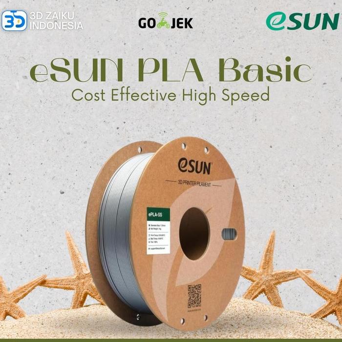 Jual eSUN PLA Basic 3D Filament Cost Effective High Speed 3D Printing ...
